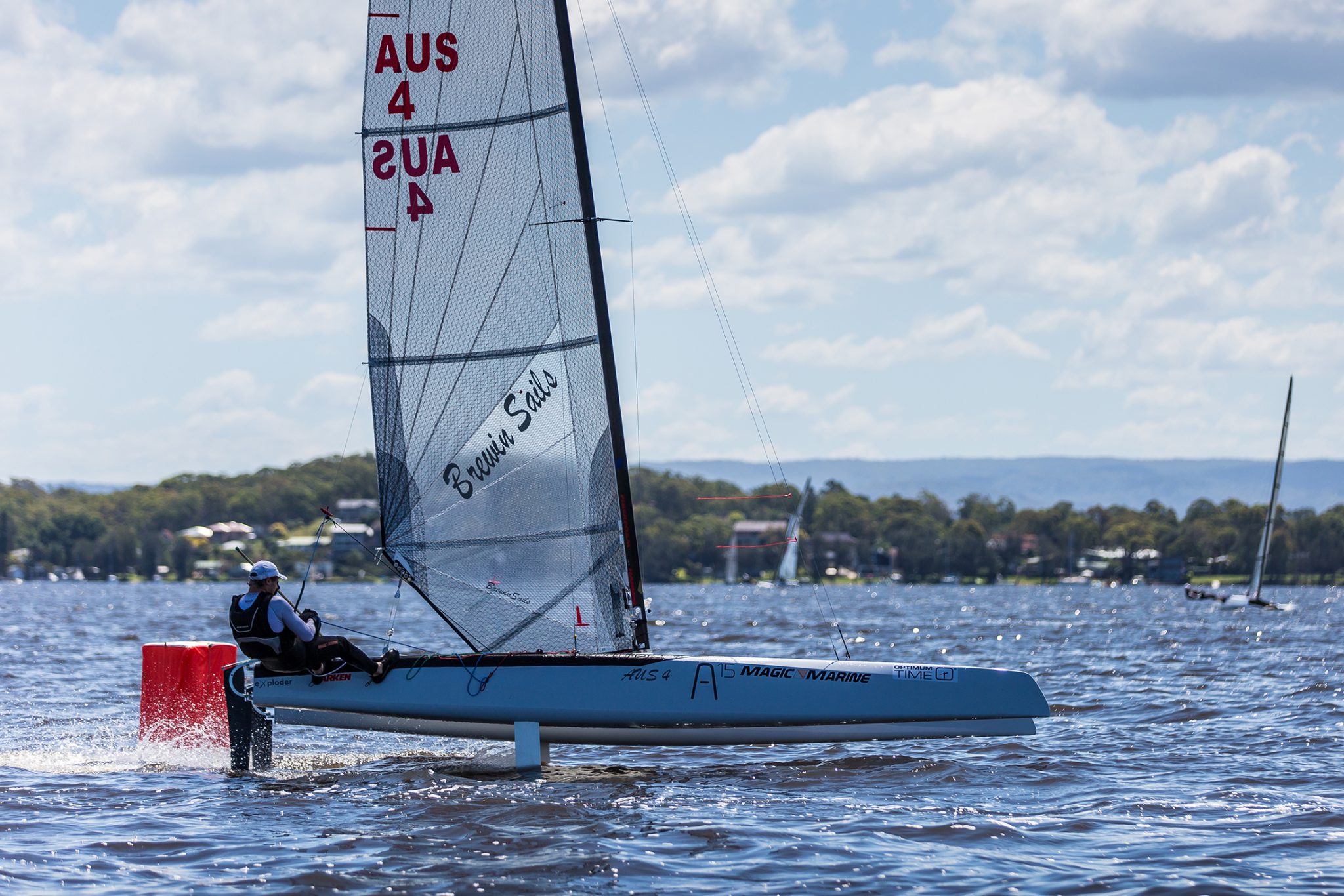 A Class Cat nationals cut short by East Coast low - MySailing