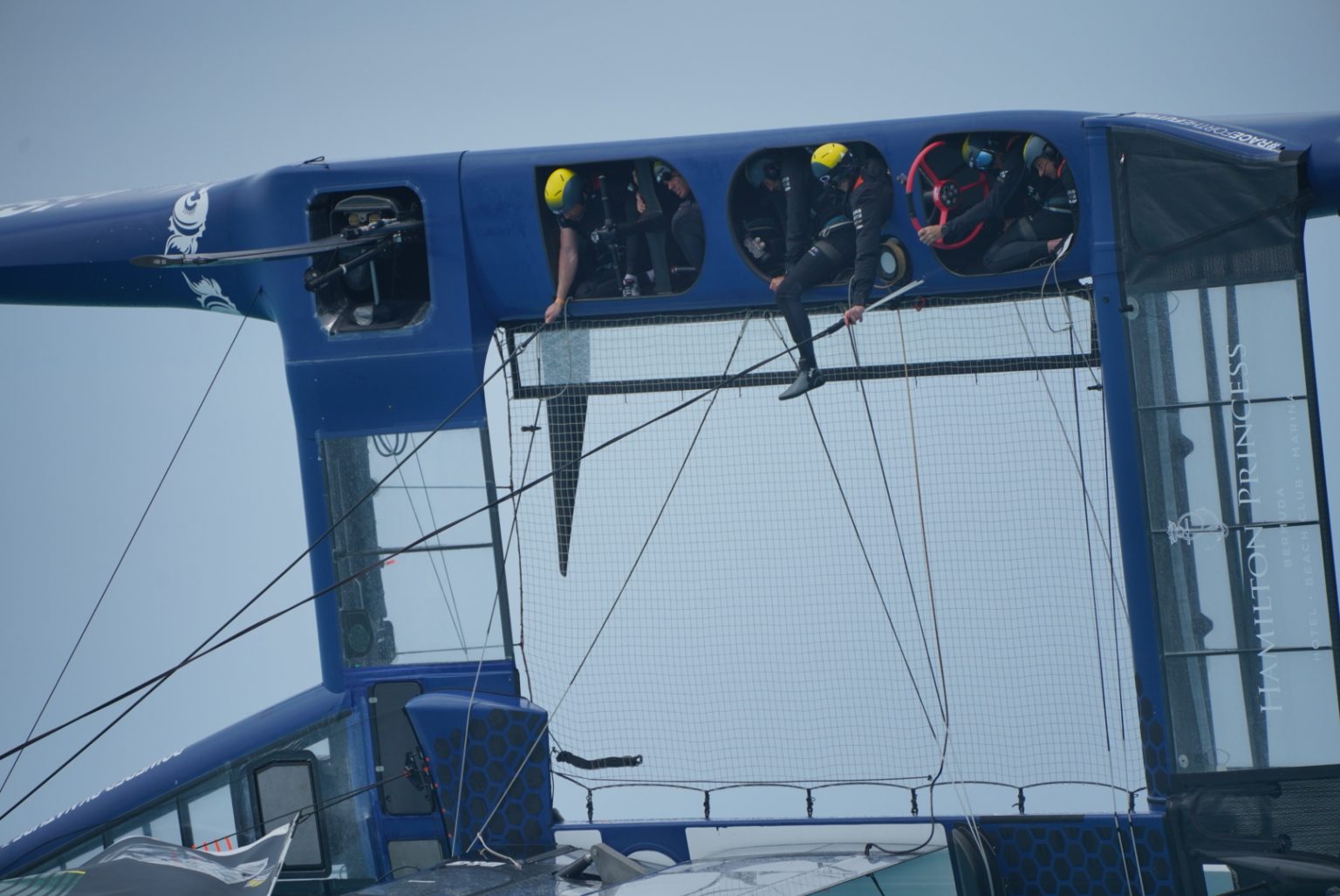 Aussies pitchpole USA’s SailGP boat in Bermuda - MySailing