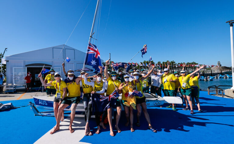 Australian sailors in Tokyo - MySailing
