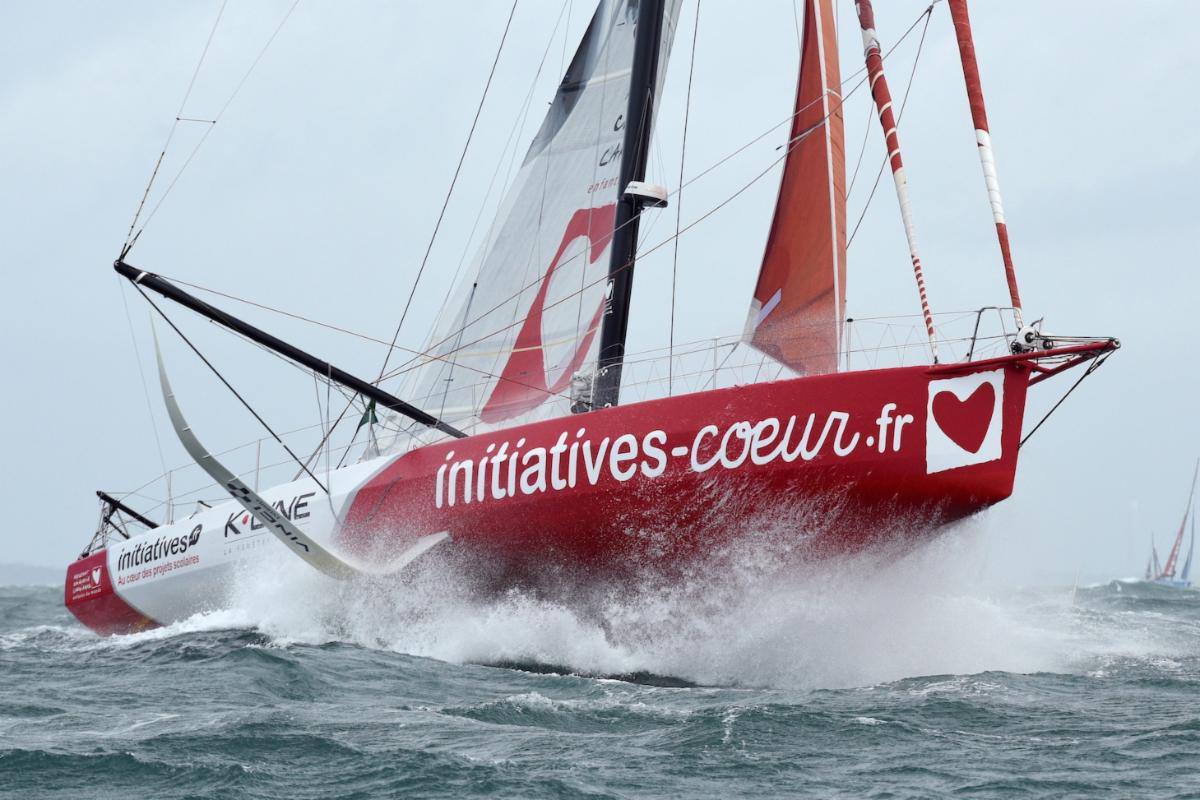French trimaran first to reach Fastnet Rock - MySailing