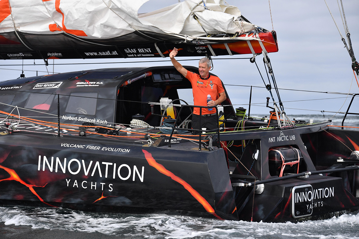 Austrian sailor sets sail on a world-record voyage - MySailing