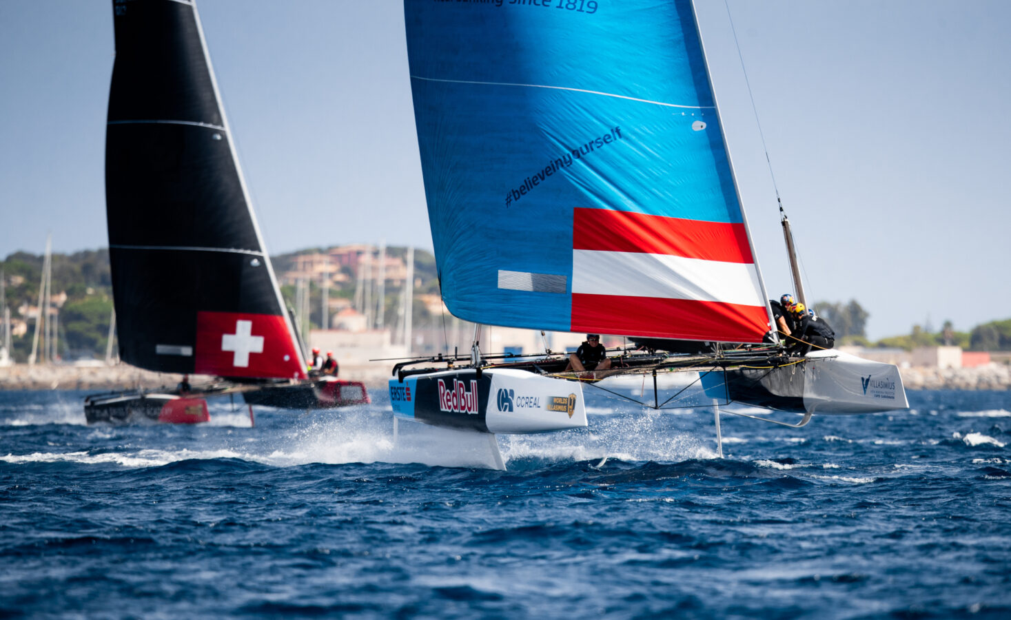 GC32 Worlds: Red Bull finds wings on penultimate day - MySailing