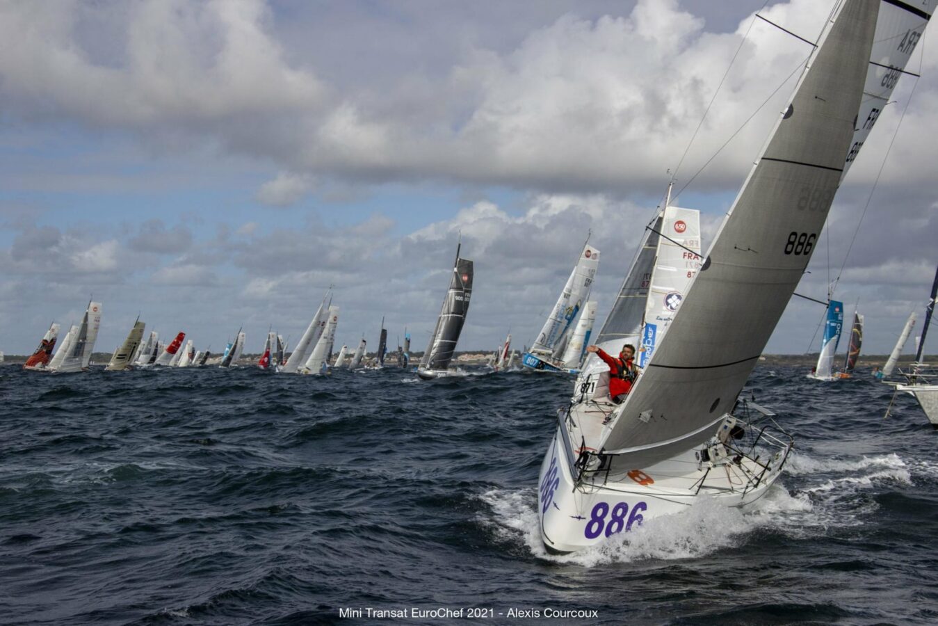 Mini Transat: Fleet splits ahead of strong winds - MySailing
