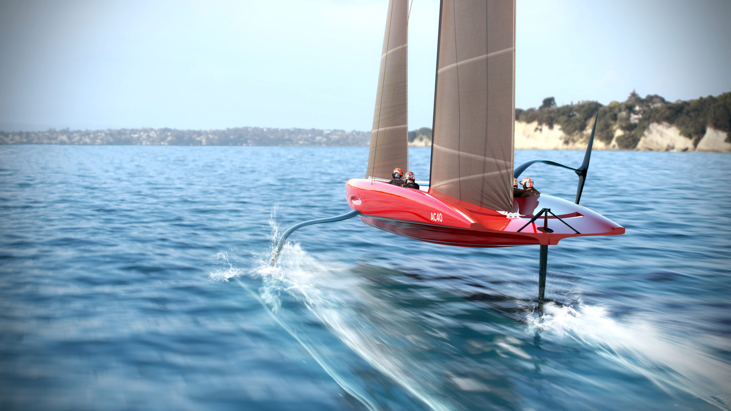 AC40s in production - MySailing