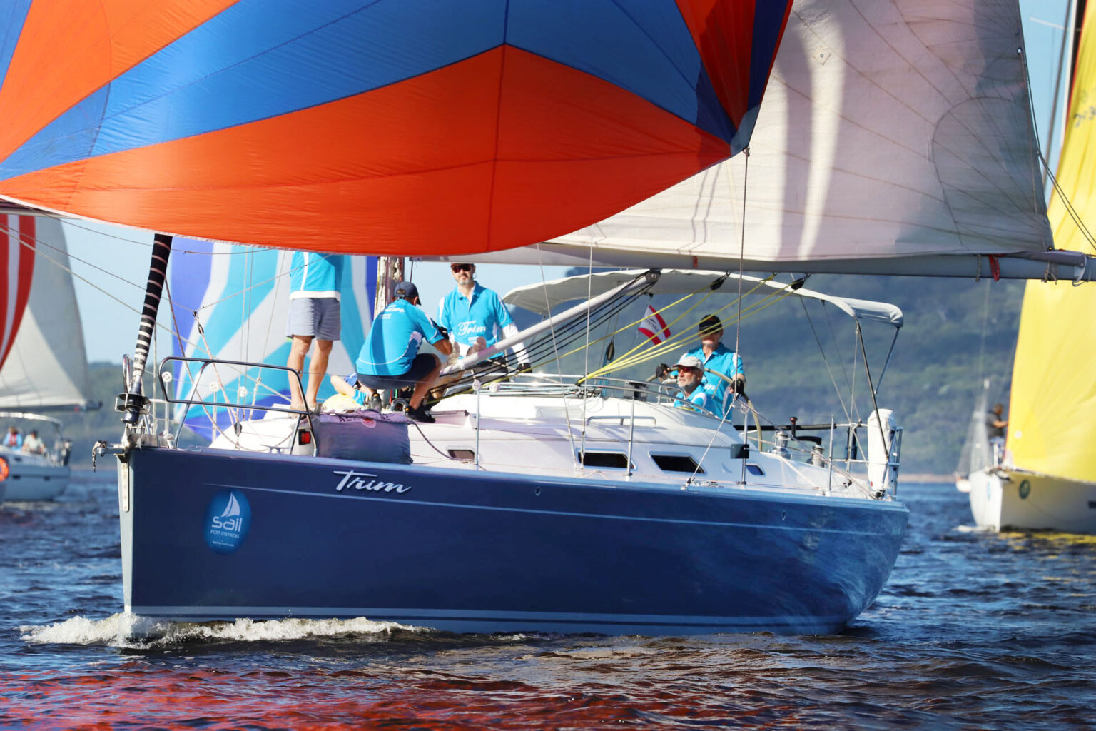 Sail Port Stephens off to gentle start - MySailing