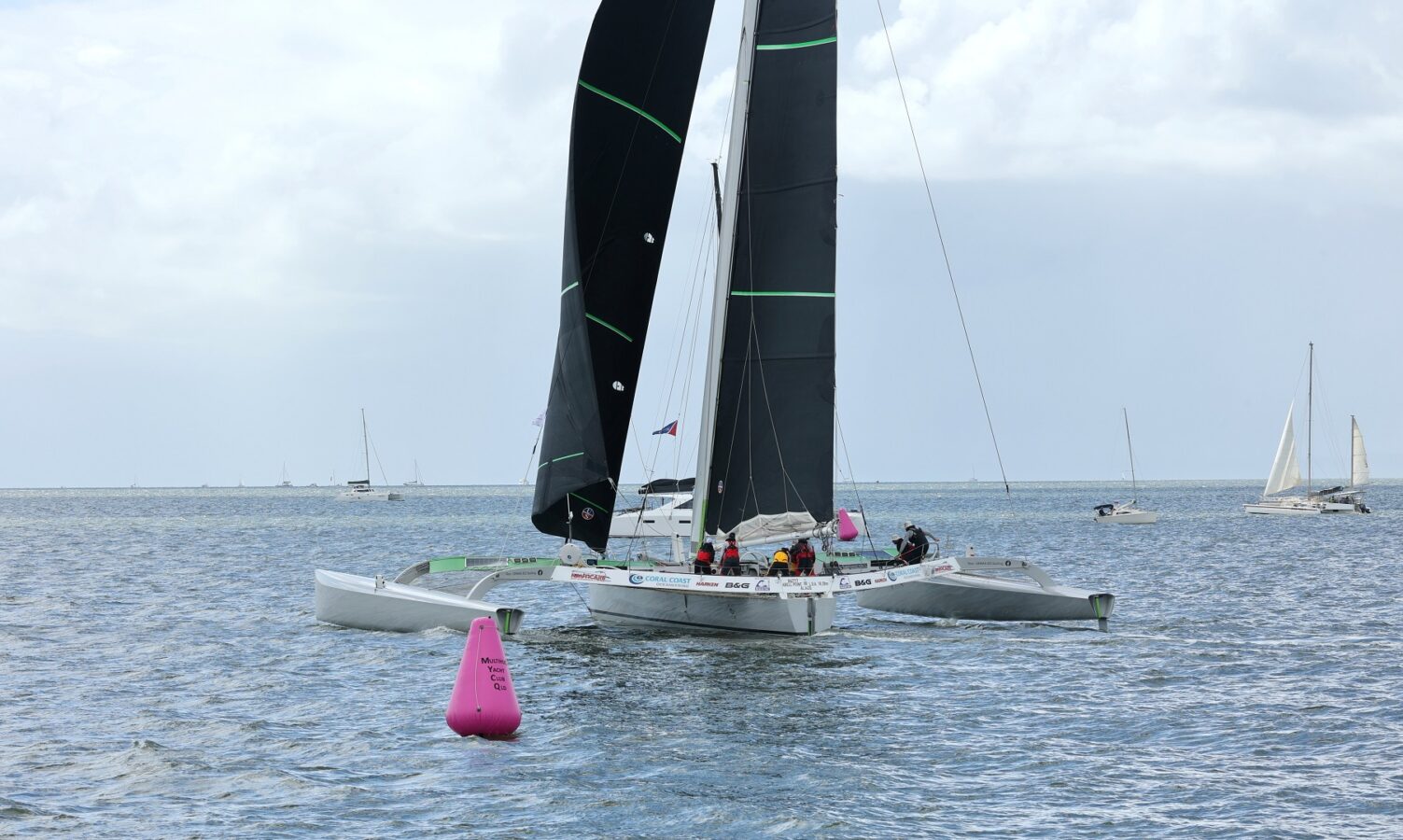 Rex smashes Brisbane to Gladstone Multihull Yacht Race record - MySailing