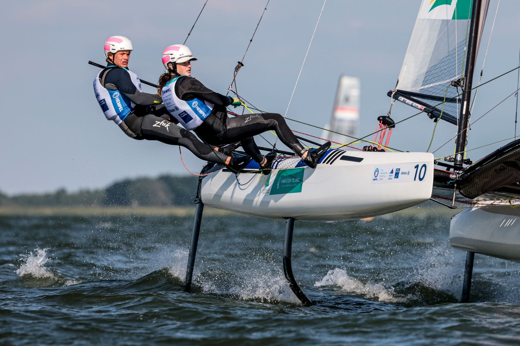 Aussies in podium positions at Hempel World Cup Allianz Regatta - MySailing