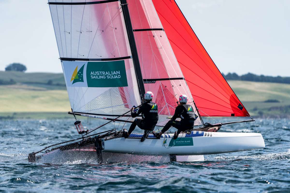 Australians strengthen their positions at 2022 Euros - MySailing