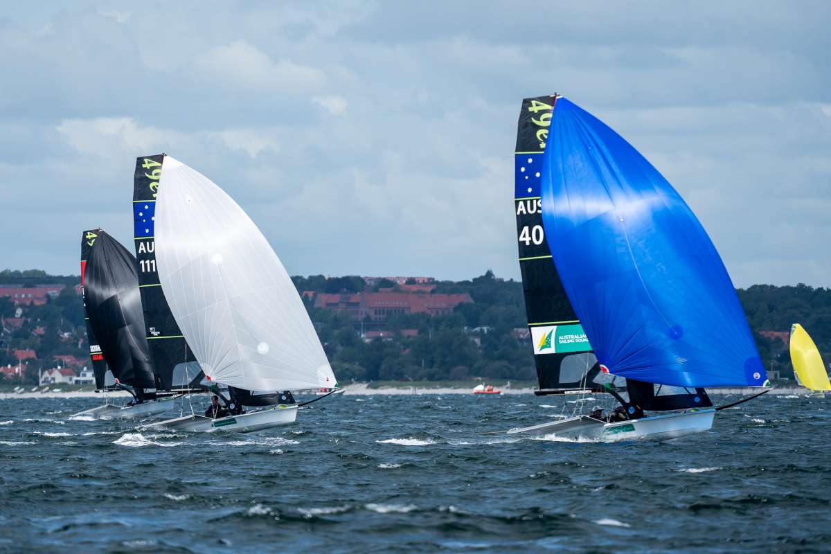 Australians strengthen their positions at 2022 Euros - MySailing