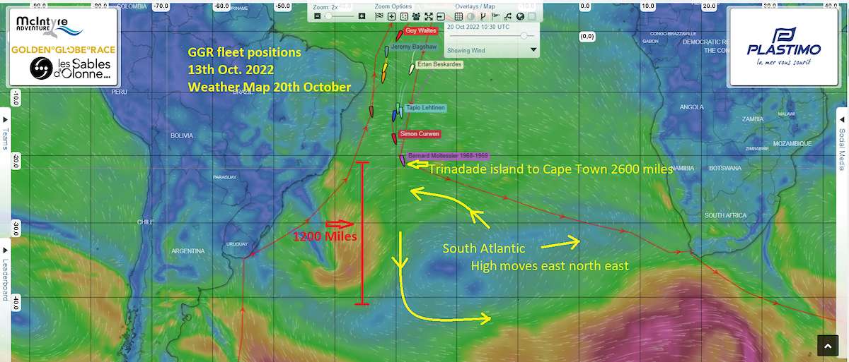 Trade wind twist for Golden Globe competitors - Mysailing
