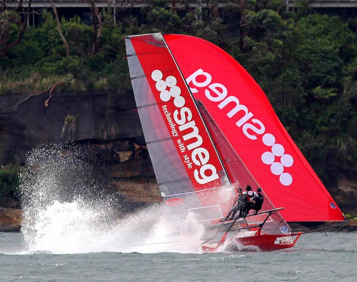18ft Skiffs: Smeg 18ft Skiff Racing, Sponsorship with Style - MySailing