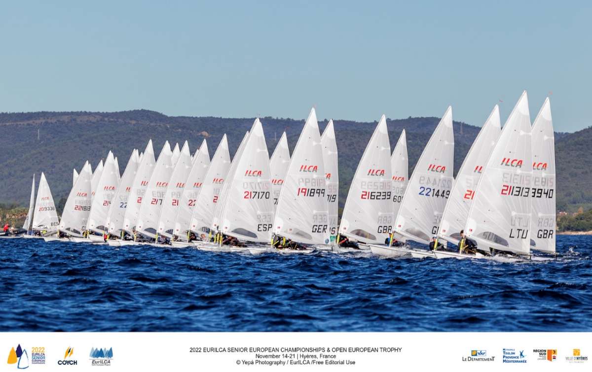 Race wins for Australians on day one of ILCA Euros - MySailing