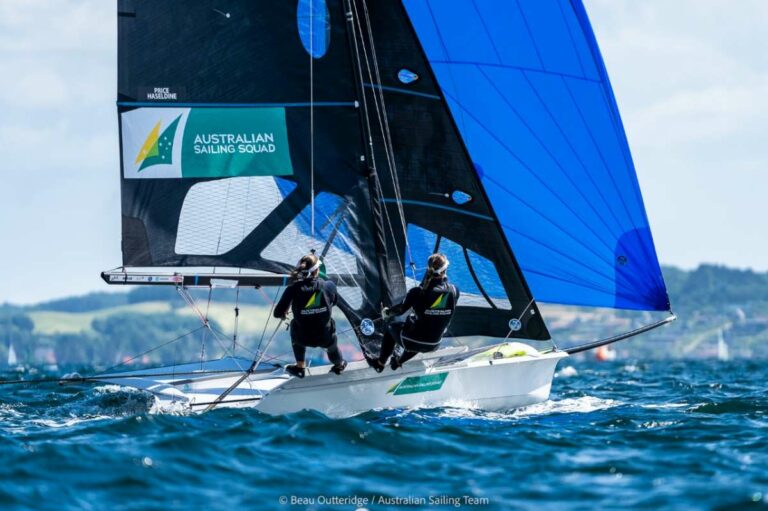 Australian 49erFX squad and the Path to Paris - MySailing