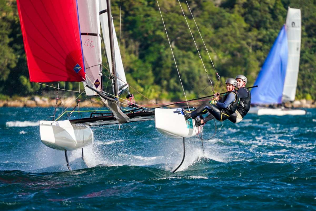 Olympians return on Day One of Sail Sydney - MySailing