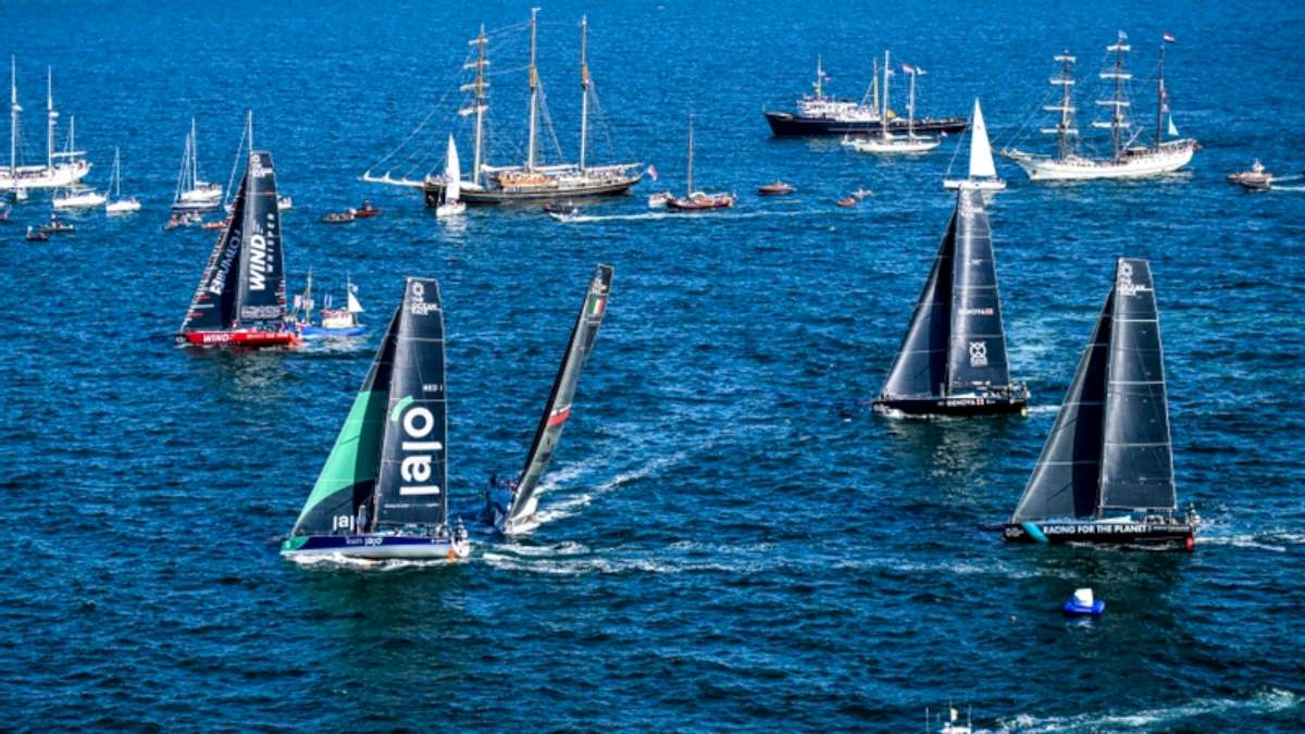 Team JAJO wins the VO65 In Port Race The Hague - MySailing