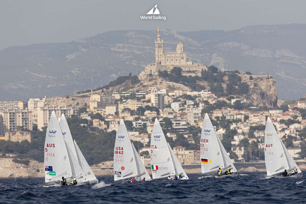 Aussies among the action at Olympic Test Event - MySailing