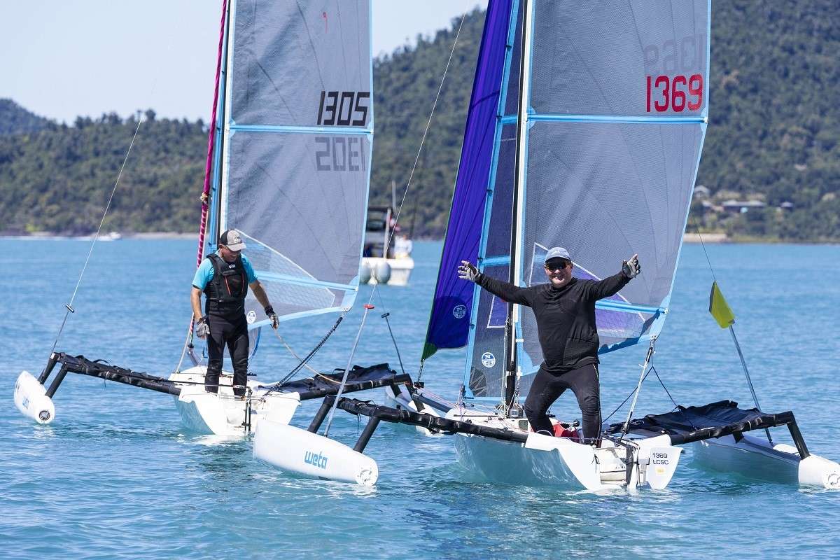 Airlie Beach Race Week - Tight racing on windward/leeward courses ...
