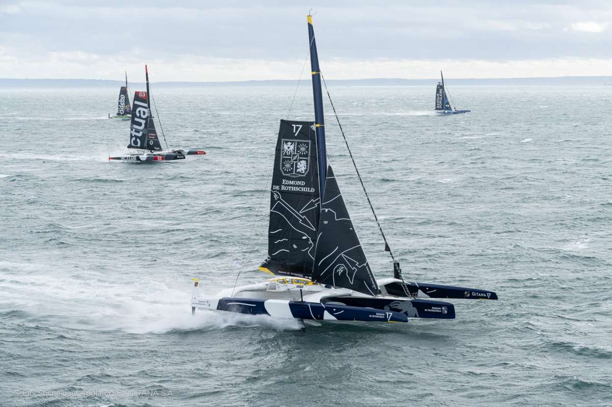 Ultims bound for Cape Finisterre - MySailing