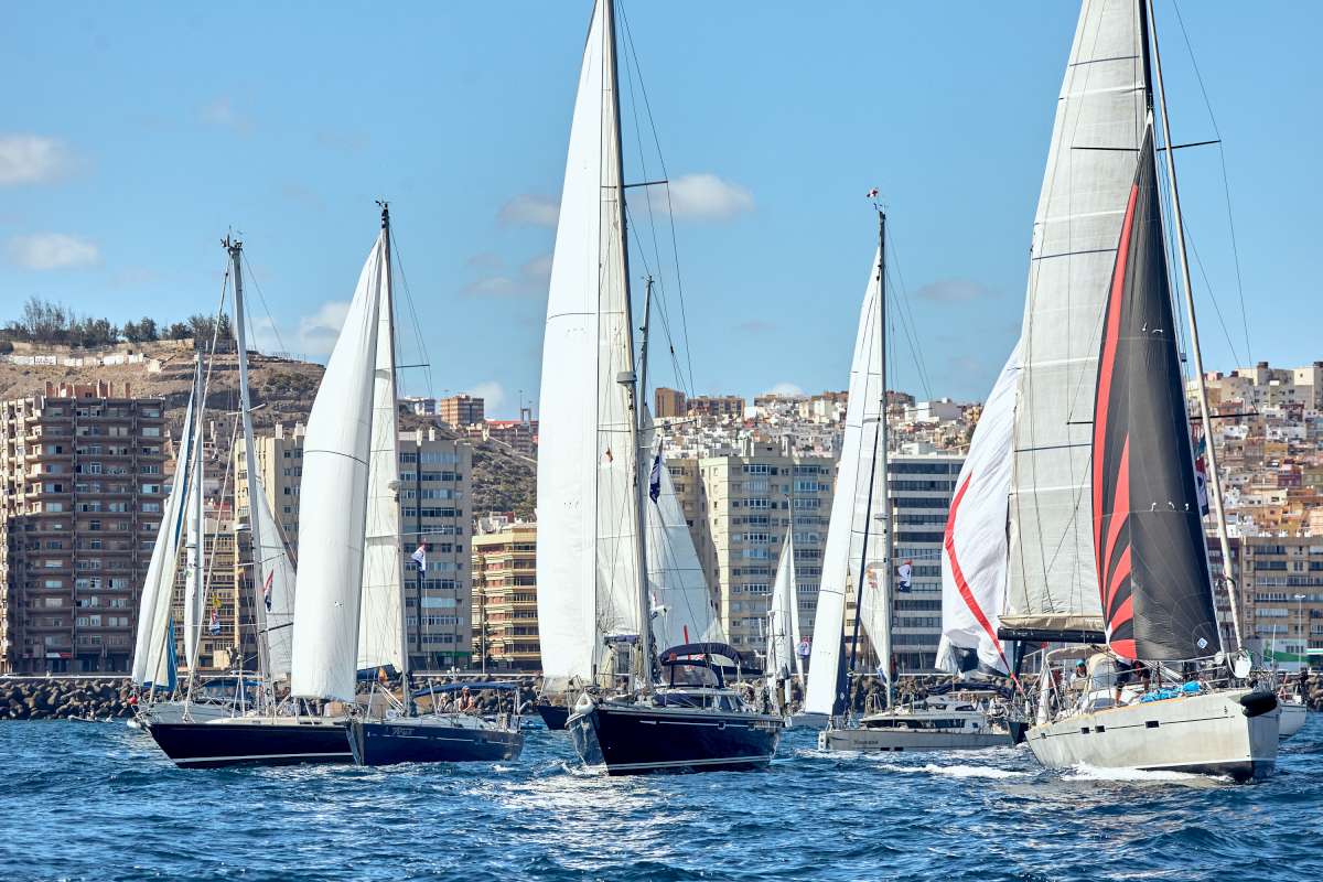Classic sunshine start for the largest-ever ARC+ fleet - MySailing