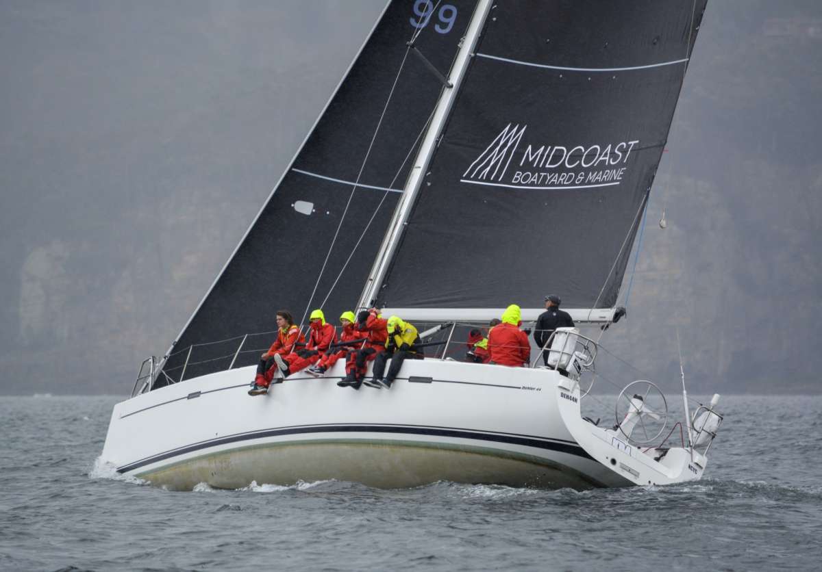 Two Capes Race into Dark and Stormy Bay - MySailing