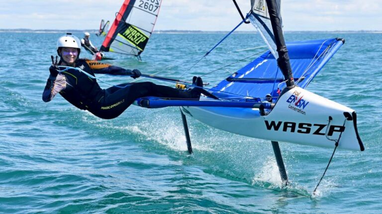 SailGP Female Learn to Foil clinic - MySailing