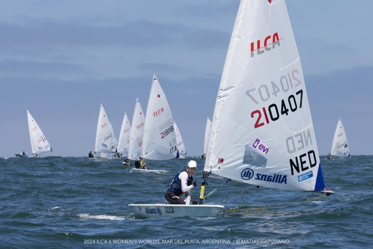 ILCA 6 Women's World Champs - Day 3 - MySailing