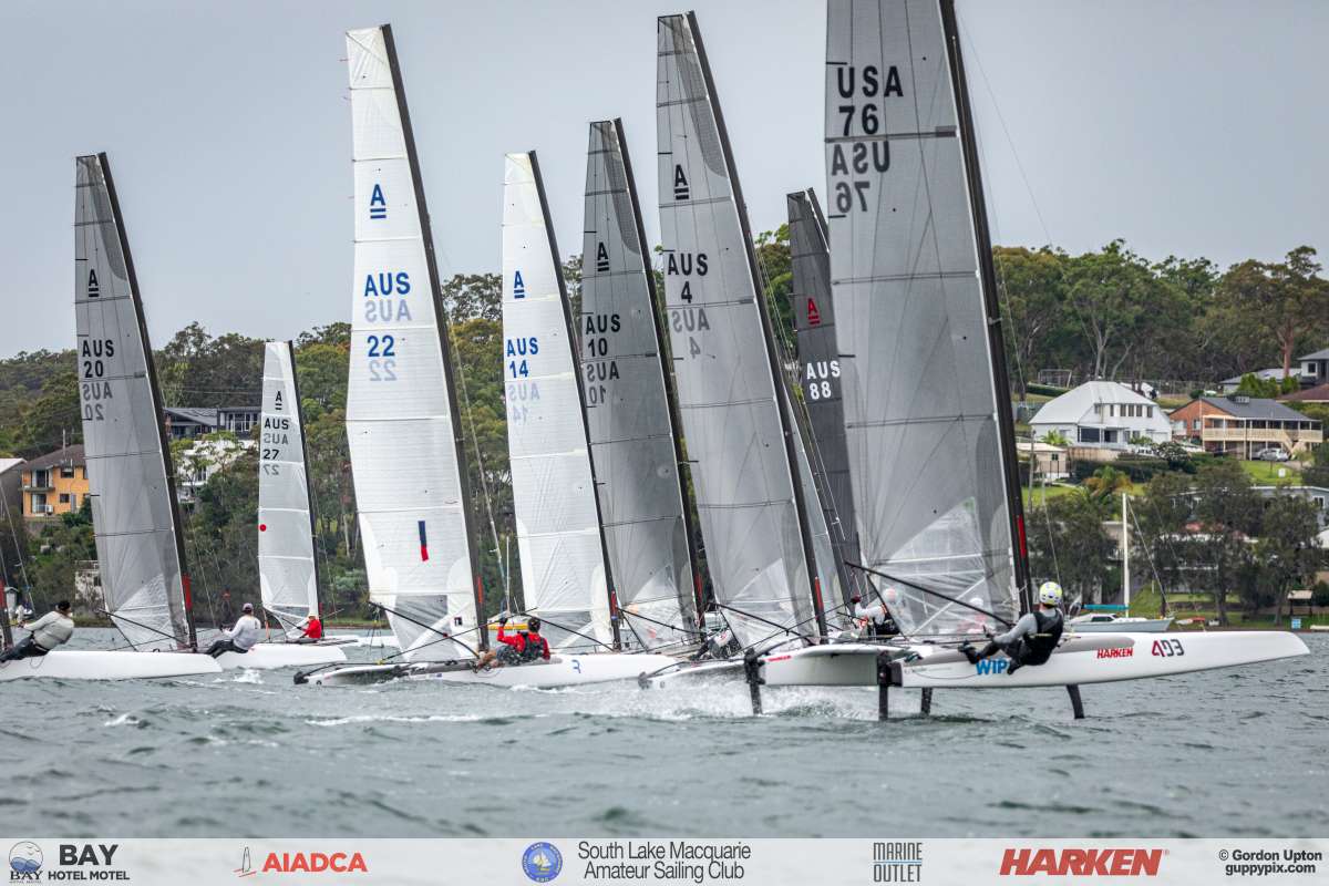 All to play for as the Australian A-Class Cat Nationals Start - MySailing