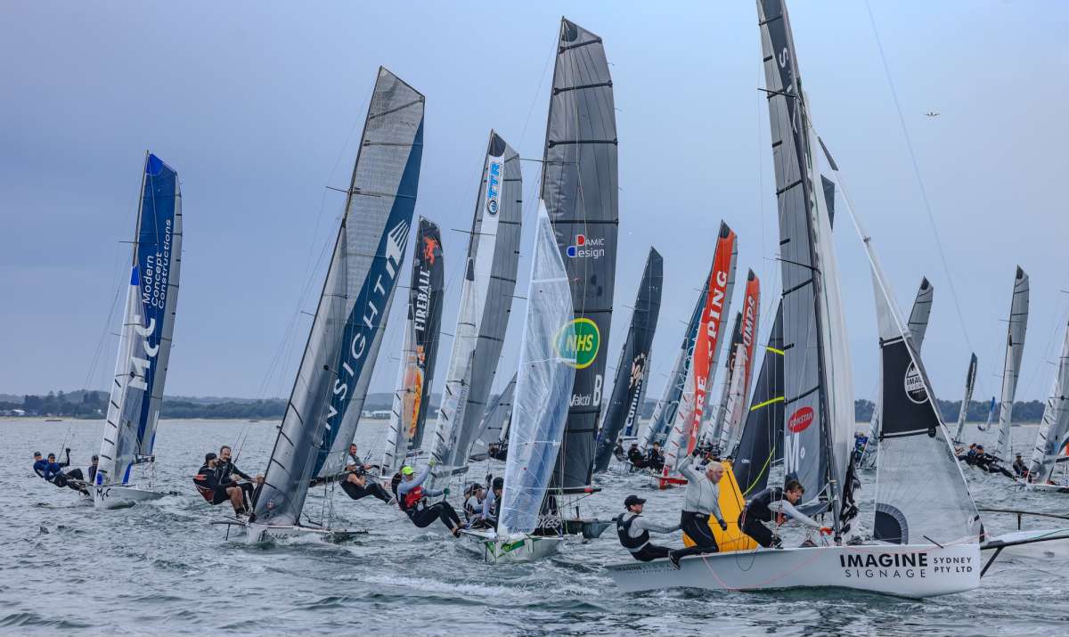 13ft & 16ft Skiff National Champs Day 2 - MySailing