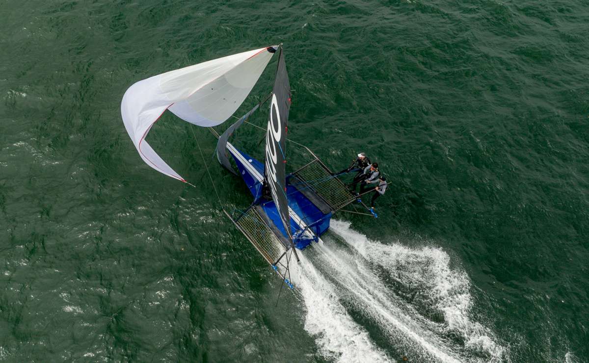 18ft Skiffs - Australian Championship - Race 1 - MySailing