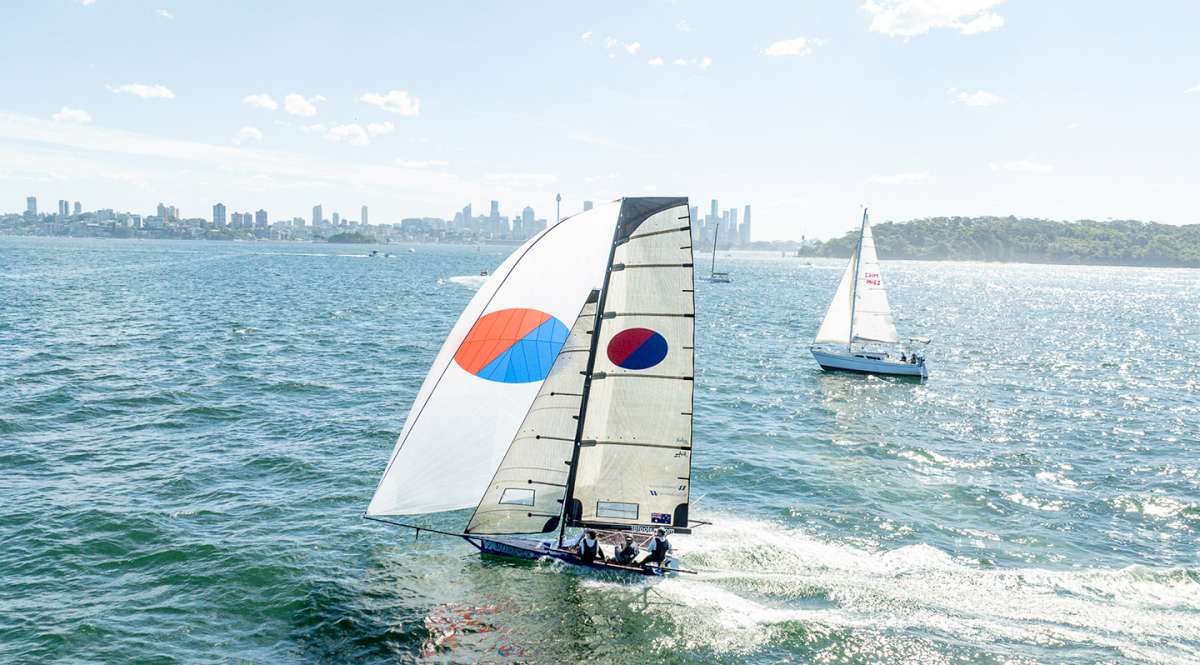 18ft Skiffs - Australian Champs - Race 2 - MySailing