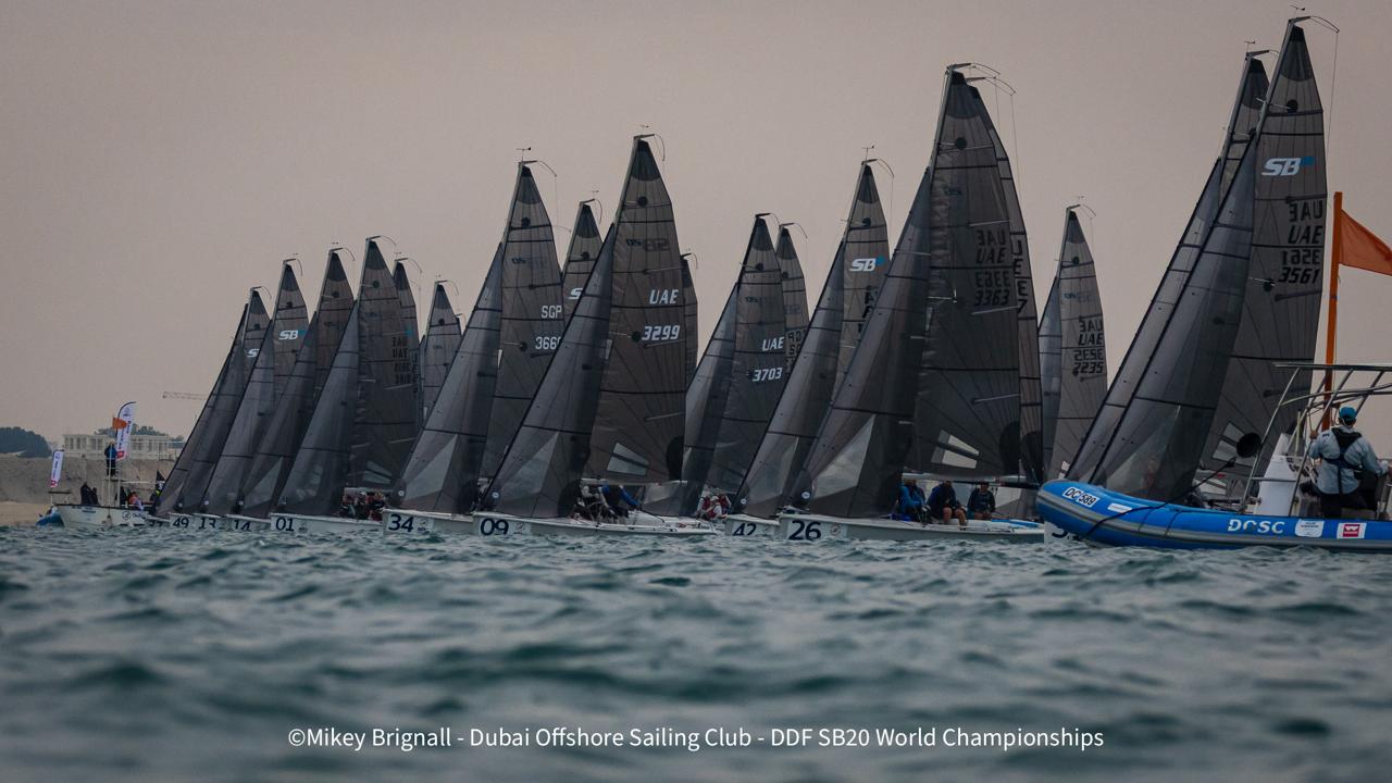 SB20 Worlds Championship 2024 - Practice Day - MySailing