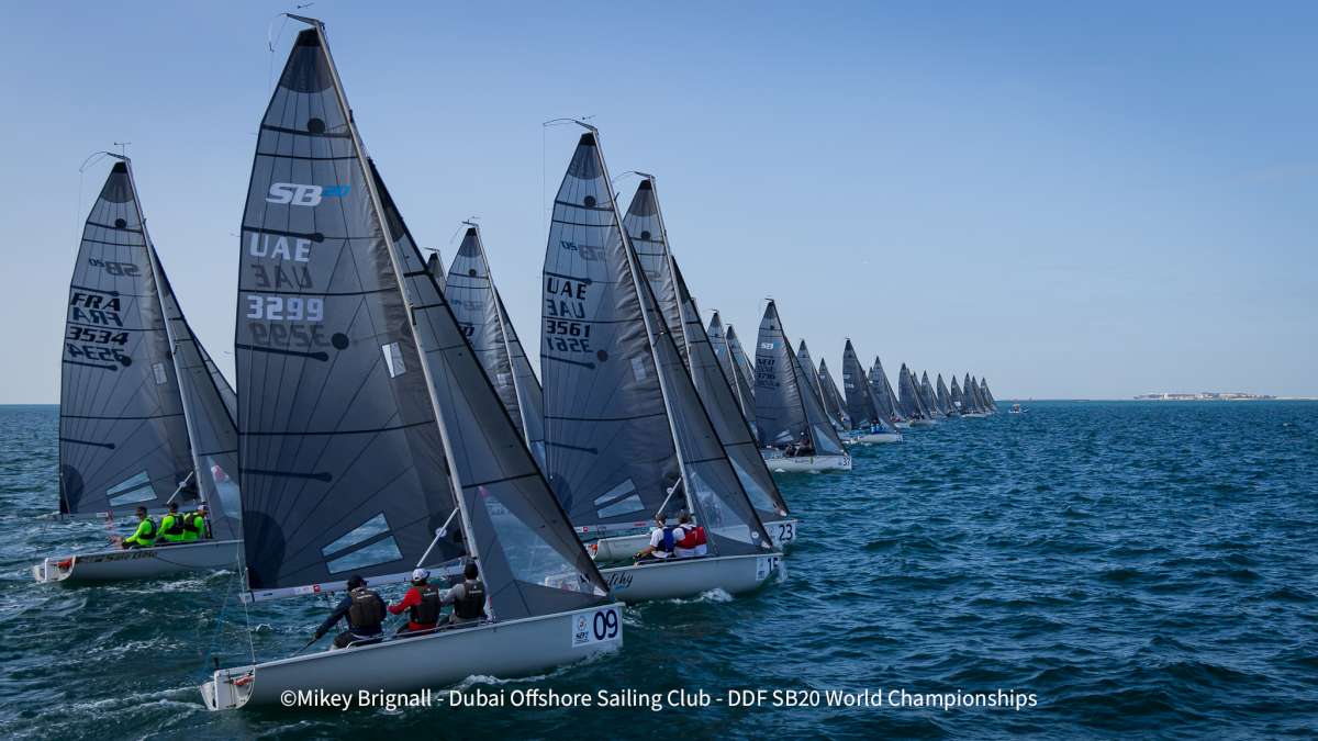 SB20 World Championships - Day 3 - MySailing