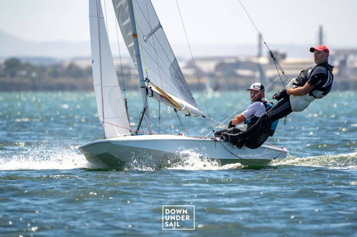 Fireball Worlds - Day 5 - Gillard and Thompson on match point - MySailing