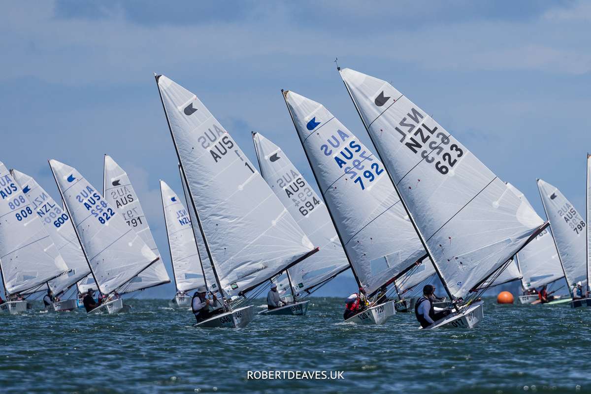 David Clark wins Australian OK Dinghy Championship and Pre-Worlds in ...