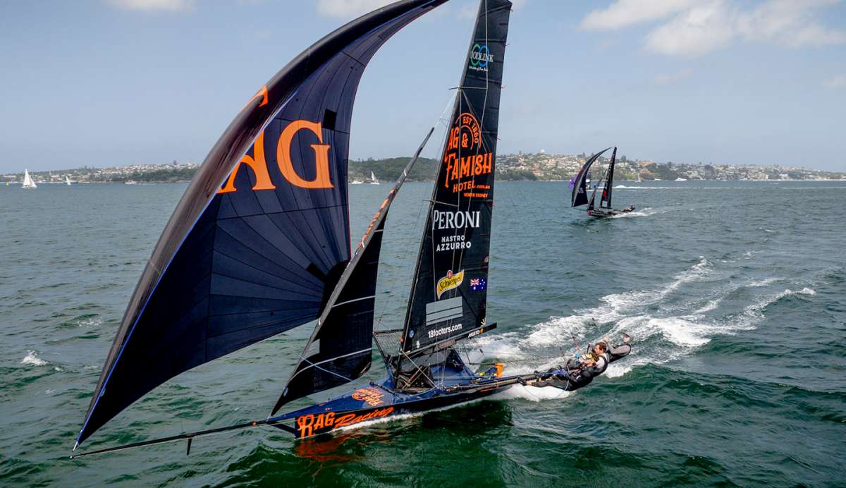 18ft Skiffs - 2024 JJ Giltinan Championship - Race 7 - MySailing