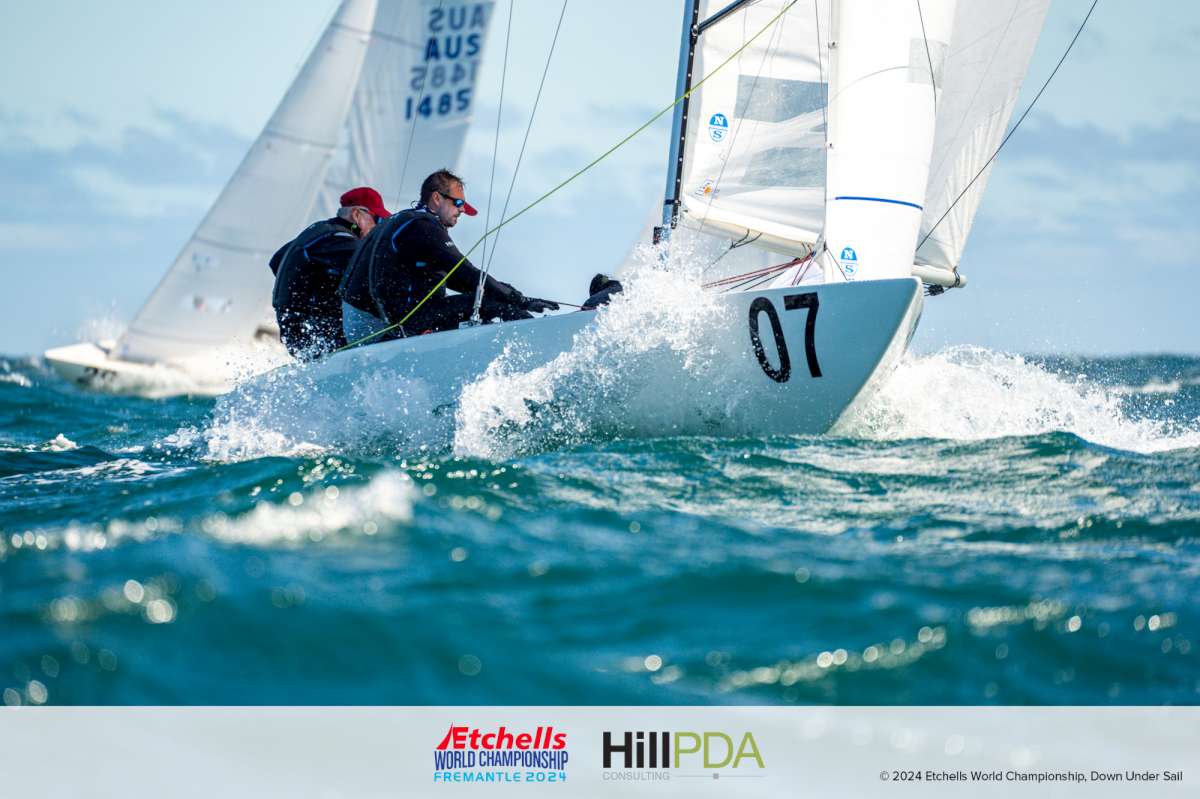 2024 Etchells World Championships - Day 1 - MySailing