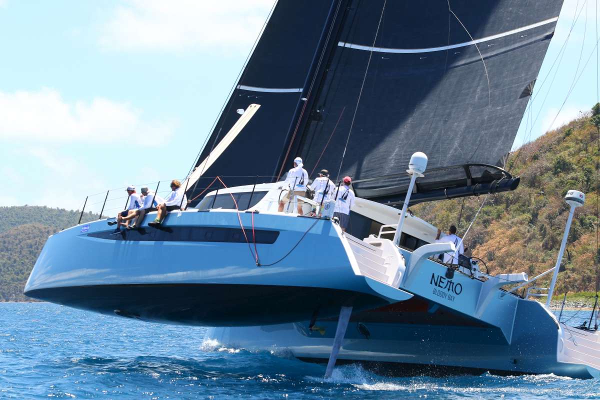 Two horse race as the IMA’s Caribbean Maxi Multihull Series heads for ...