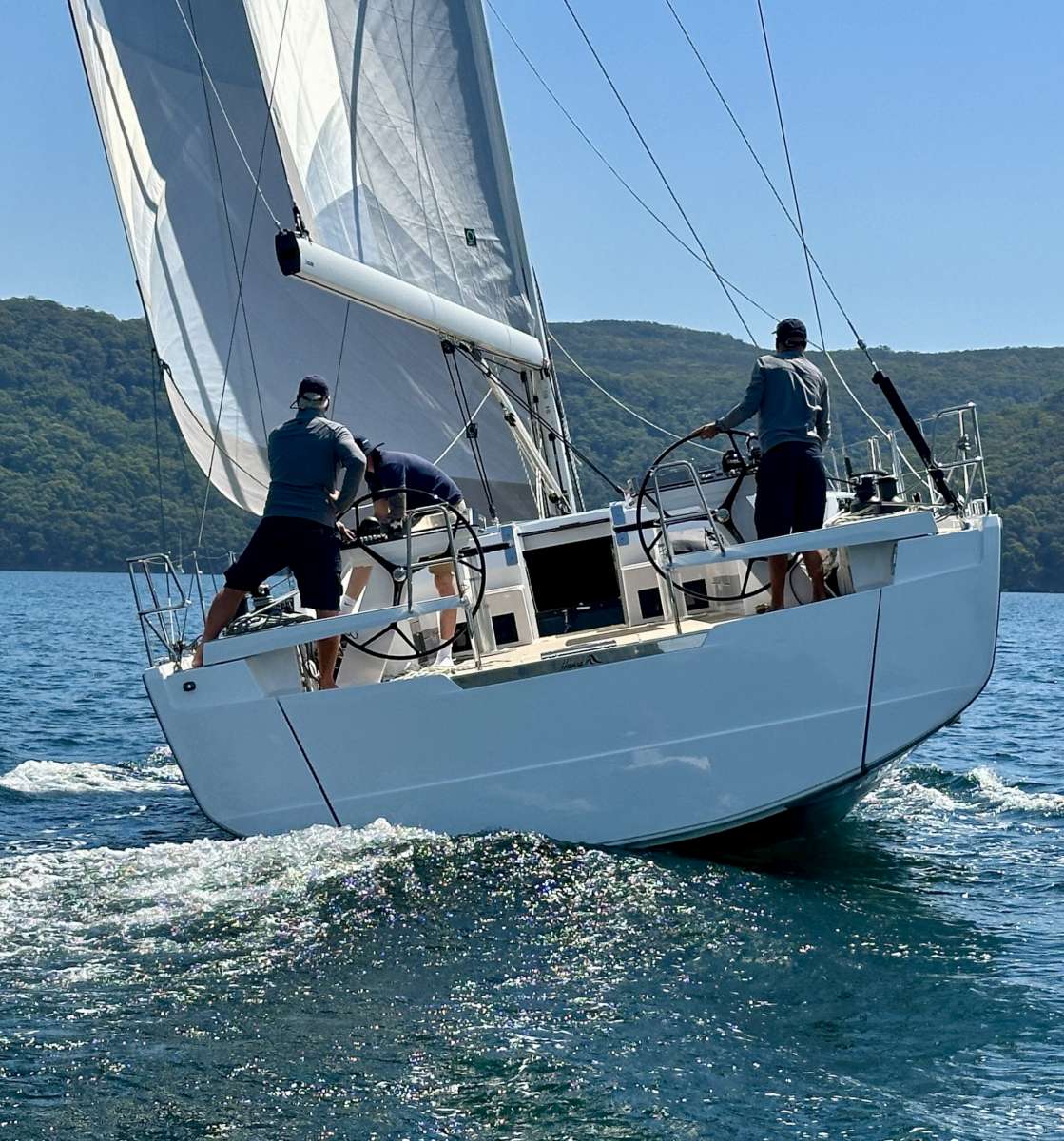 Australian Premiere of the new Hanse 510 at the Pittwater Sailing Yacht ...