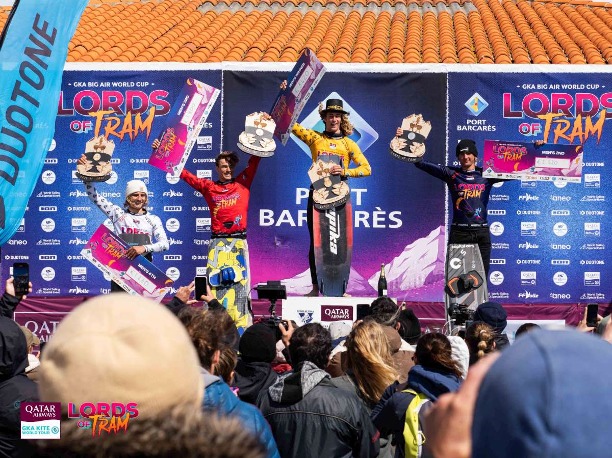 GKA - Winners crowned at Lords of Tram - MySailing