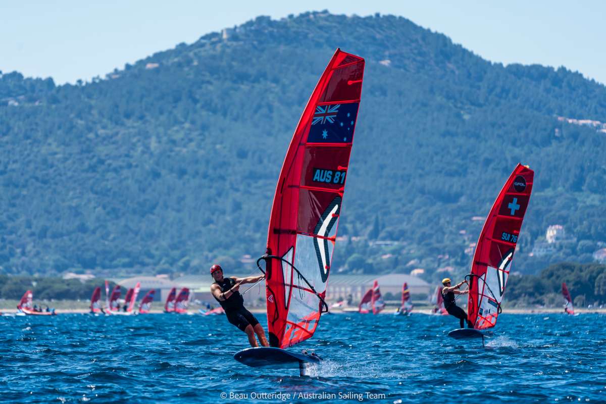Australians come out firing at French Olympic Week - MySailing