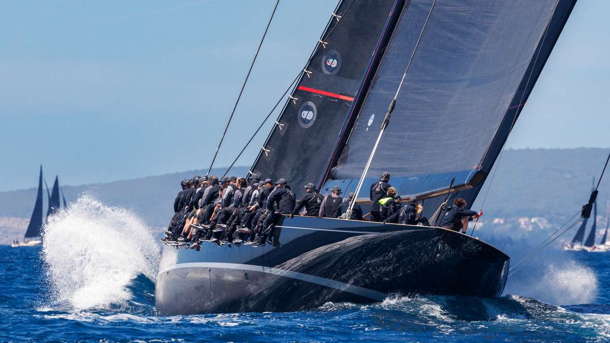 Honours are even in the Maxi class at PalmaVela after classic Palma sea ...