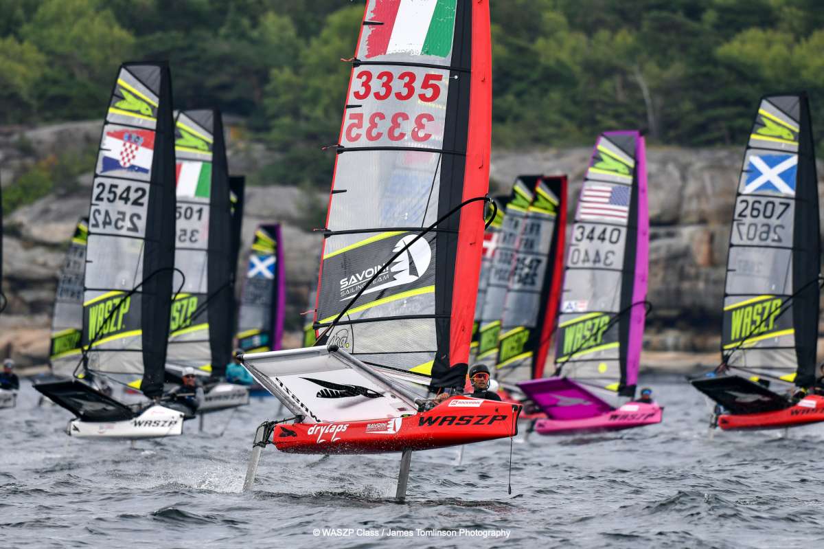 WASZP Games 24 - Wind and waves greet sailors in Sandefjord - MySailing