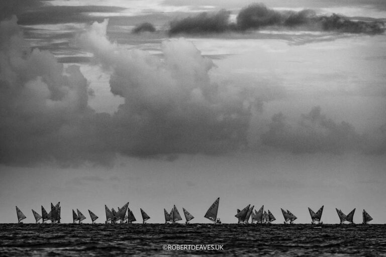Marko Kolic wins only race on day 2 of Finn World Masters